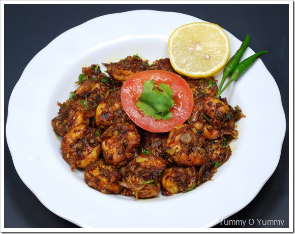 Spicy Prawn Roast | Yummy O Yummy